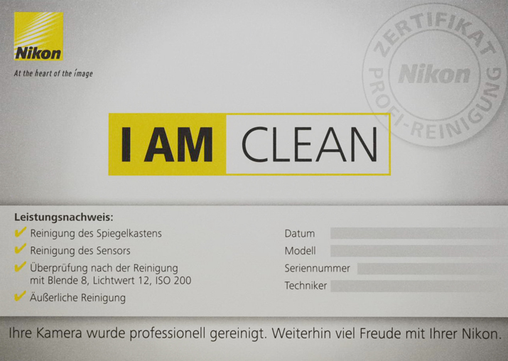 Nikon Bildsensorreinigung (OHNE Versand) | Dostal & Rudolf GmbH, Nikon ...